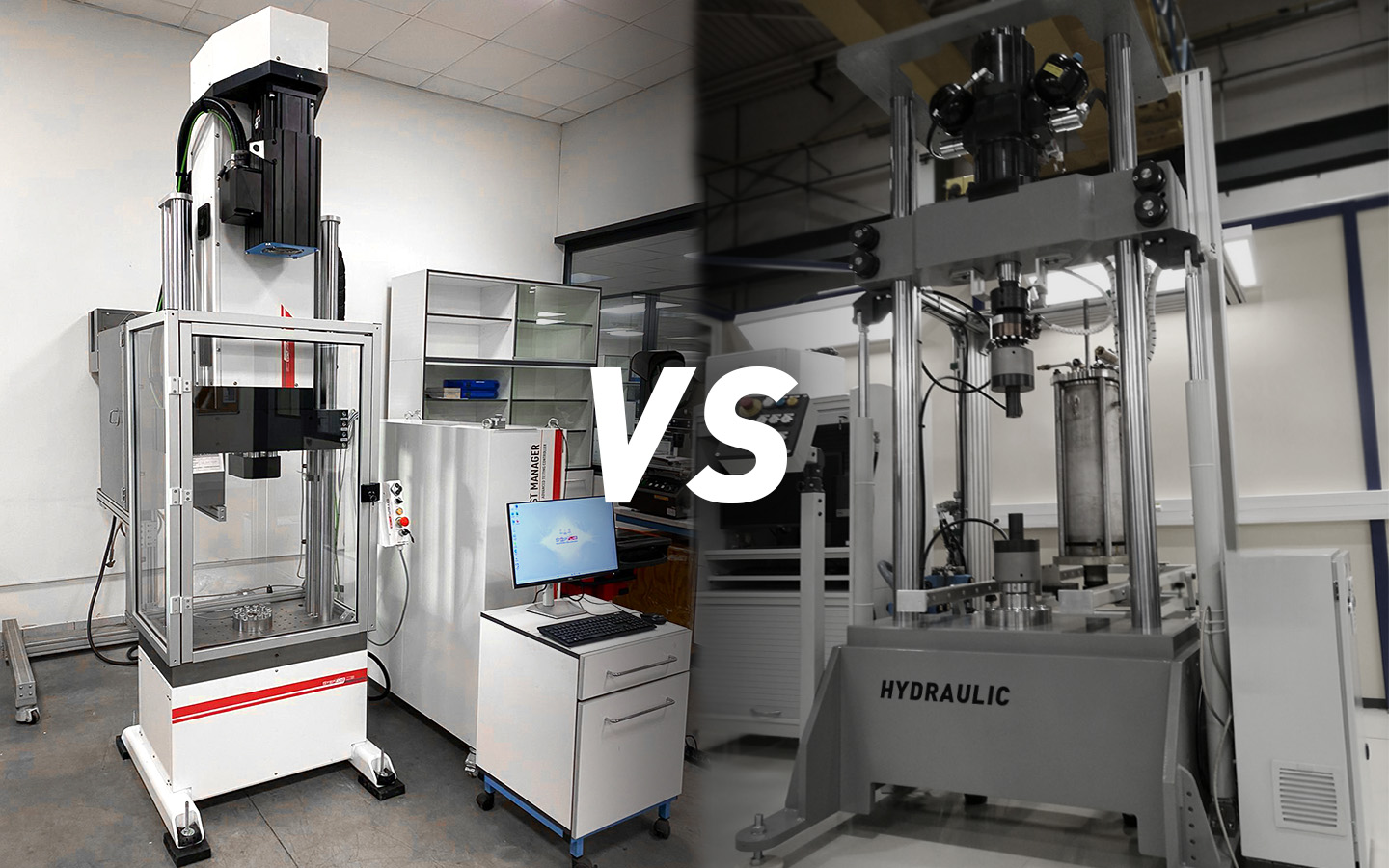 Why choose EA series over hydraulic machines - STEP Lab